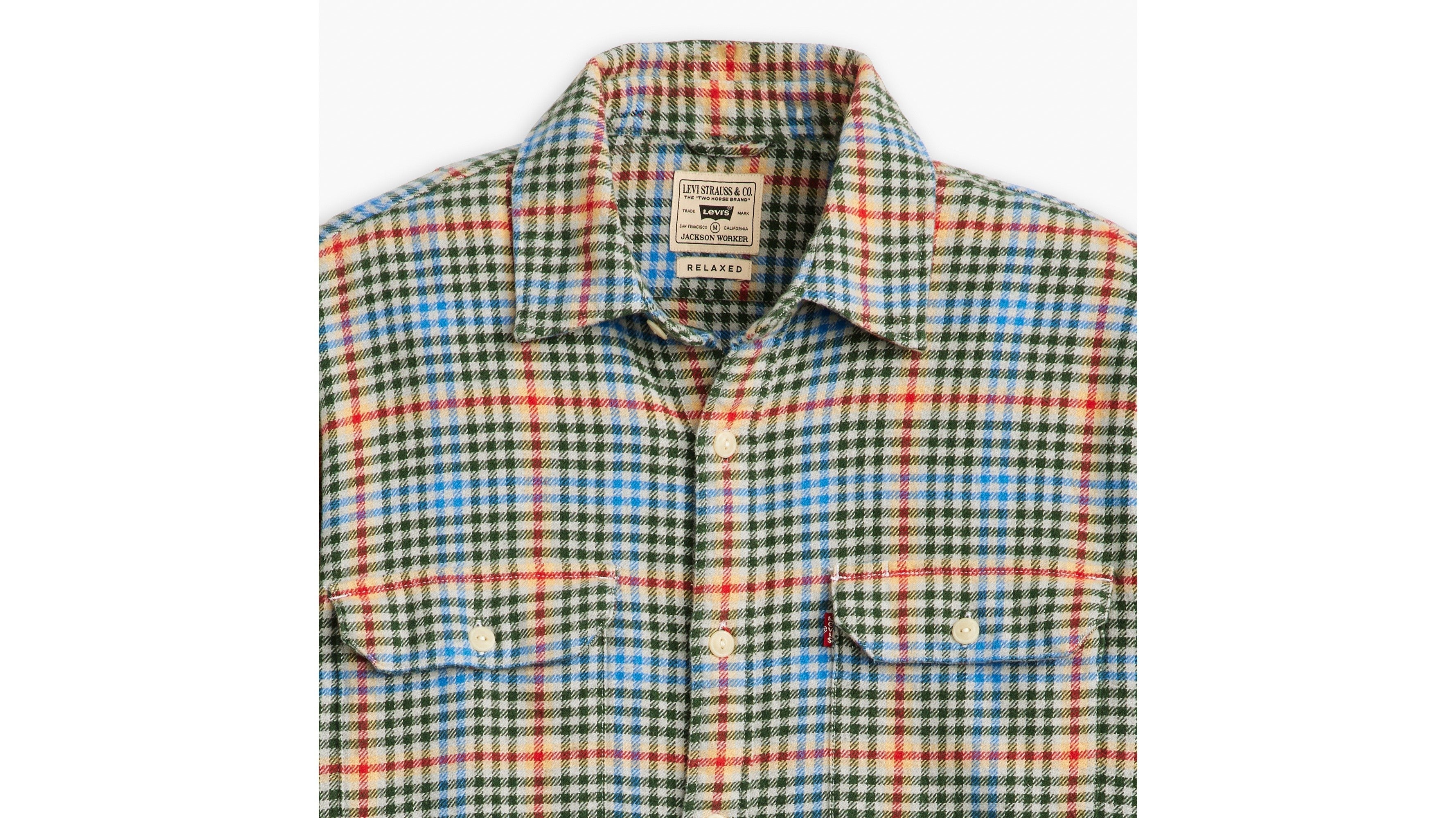 Levi’s® Men’s Jackson Worker Overshirt - Multicolour | Levi's TH