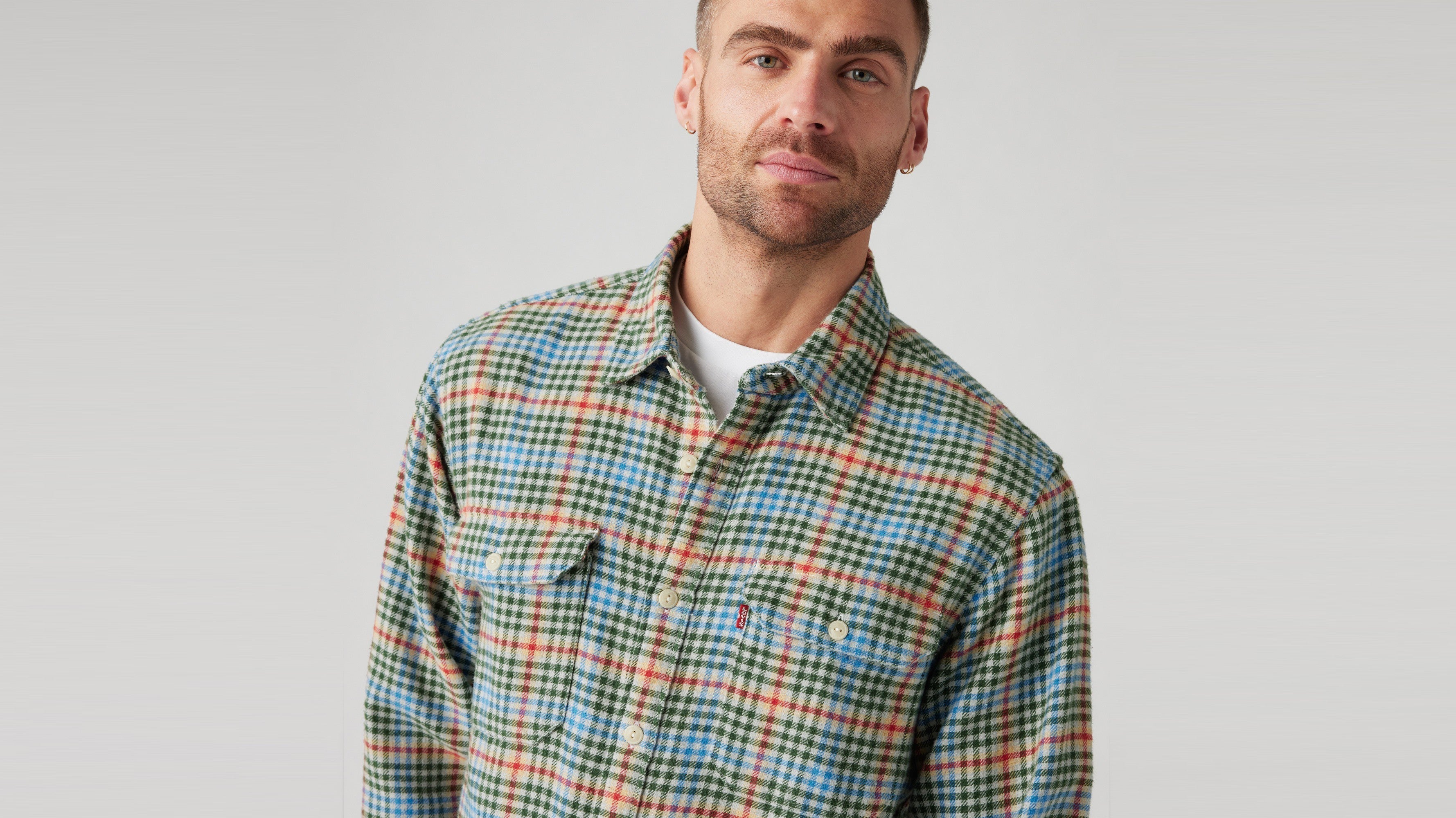 Levi’s® Men’s Jackson Worker Overshirt - Multicolour | Levi's TH