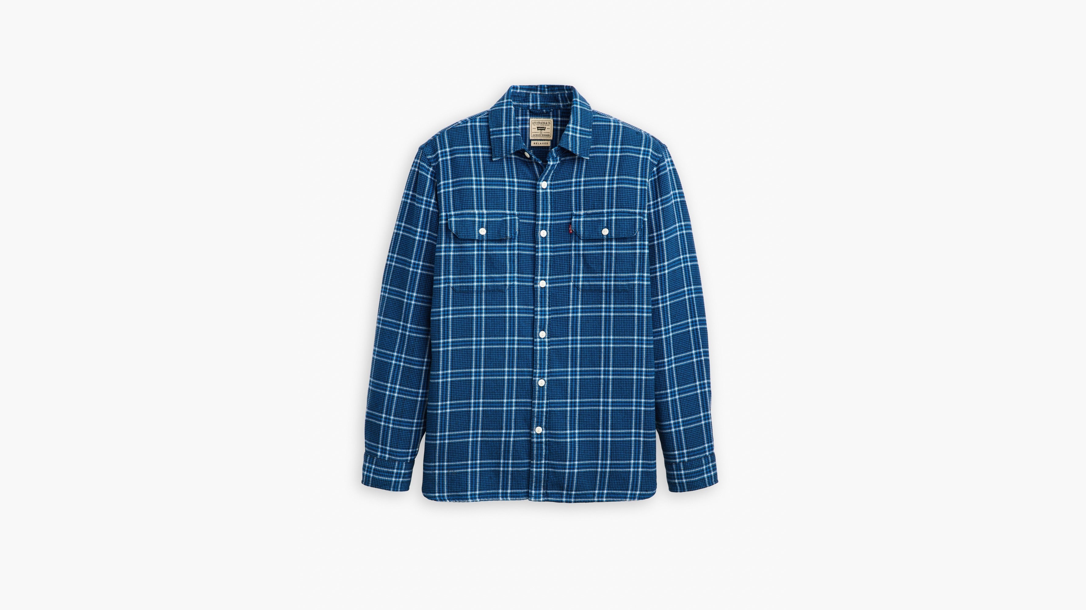 Levi’s® Men’s Jackson Worker Overshirt - Blue | Levi's TH