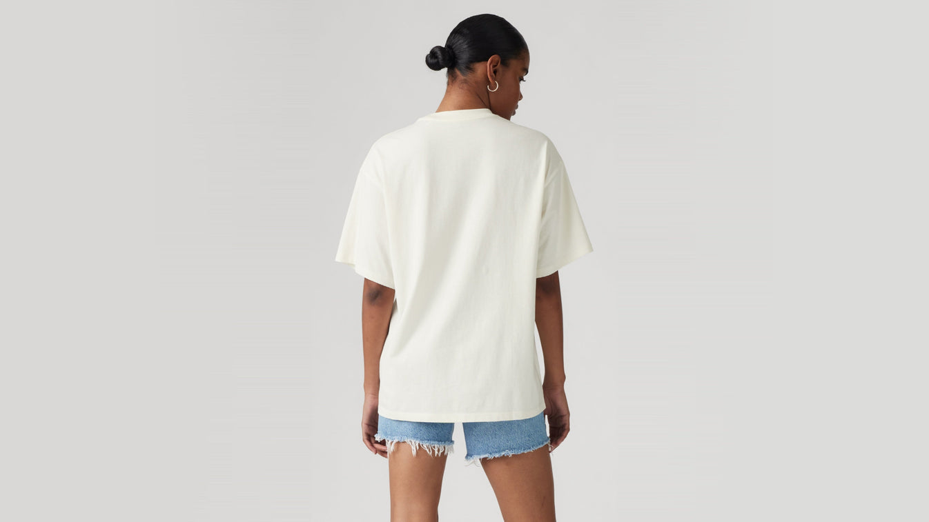Levi's® Women's Graphic Short Stack T-Shirt - White | Levi's TH