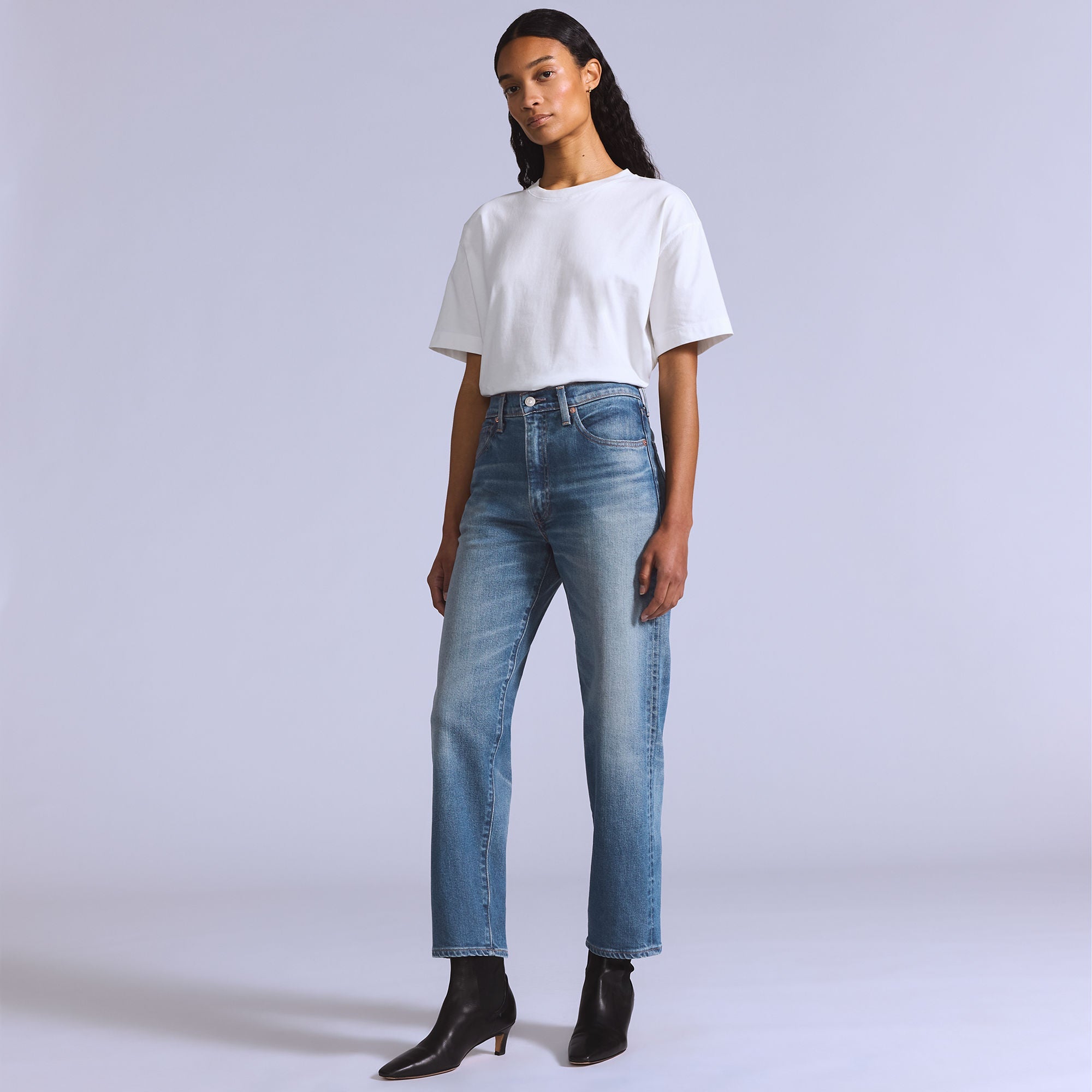 Levi’s® Blue Tab™ Women’s Column Jeans - Medium Indigo | Levi's TH