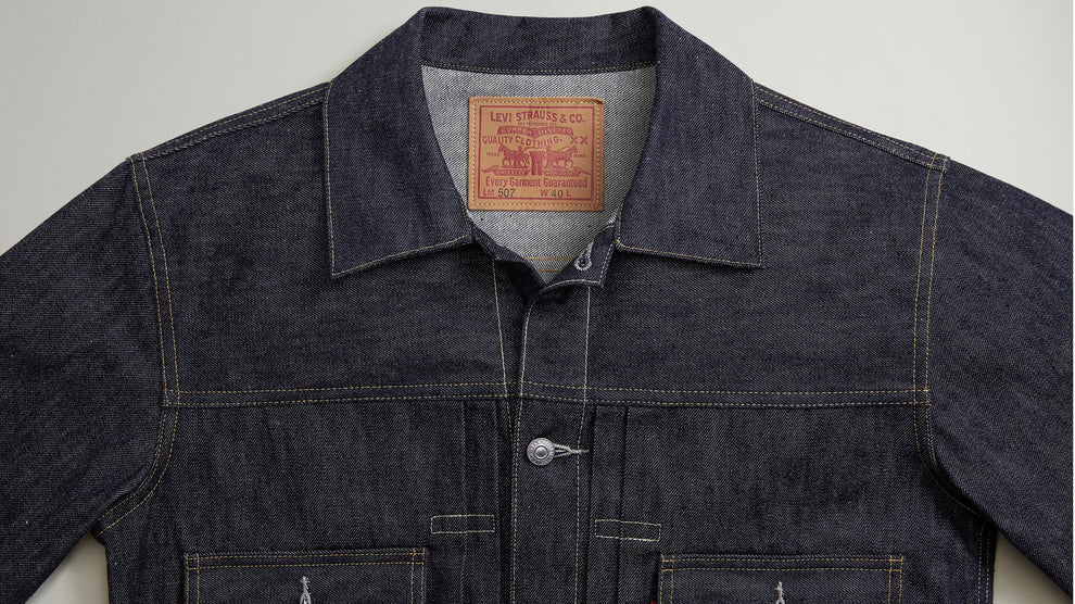 Levi's® 1953 TYPE II JACKET - Lvc 1953 Organic Rigid | Levi's TH