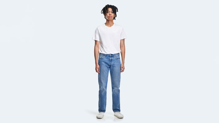 Levi's® Men's 501® Levi's®Original - Medium Indigo Worn In | Levi's TH