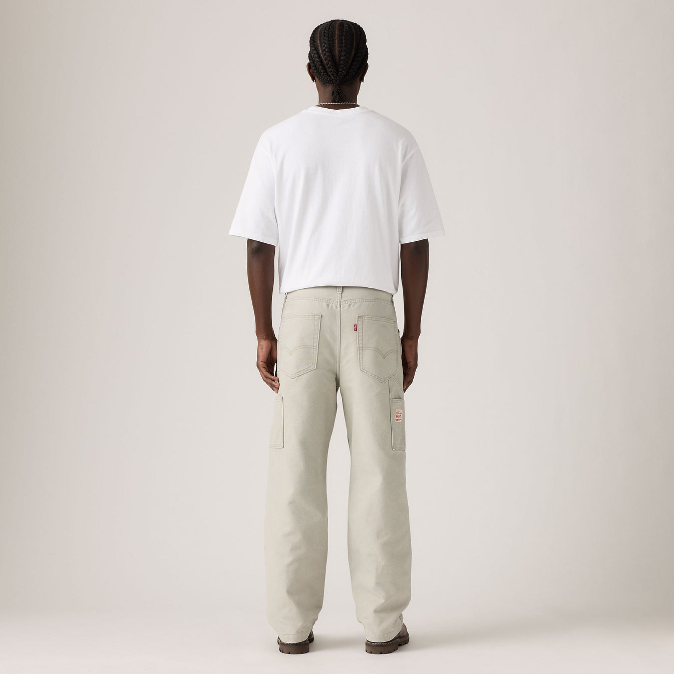 Levi's® Men's 568™ Loose Straight Double-Knee Carpenter - Grey | Levi's TH