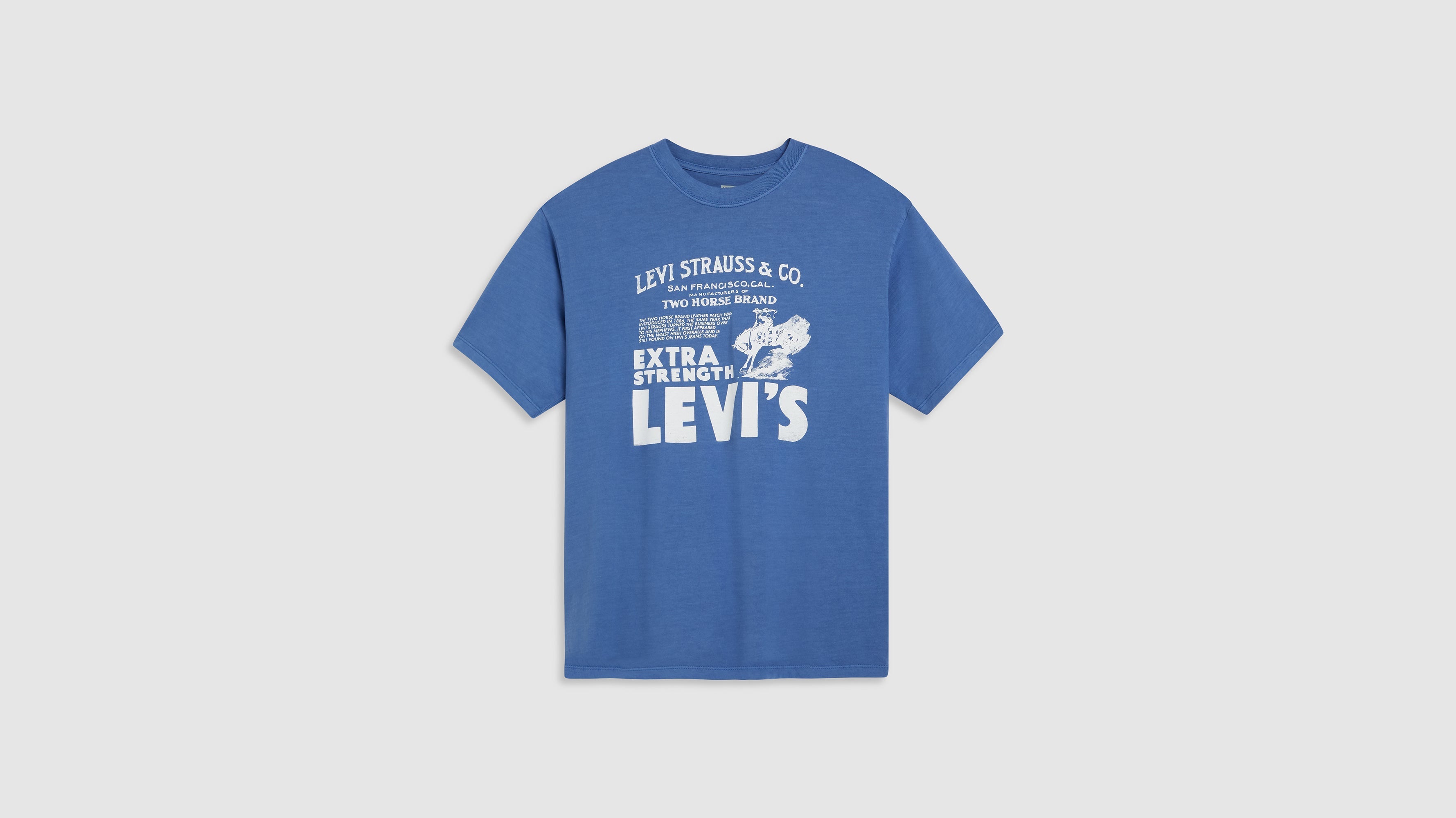 Levi's® Men's Graphic Vintage Fit T-Shirt - Blue | Levi's TH