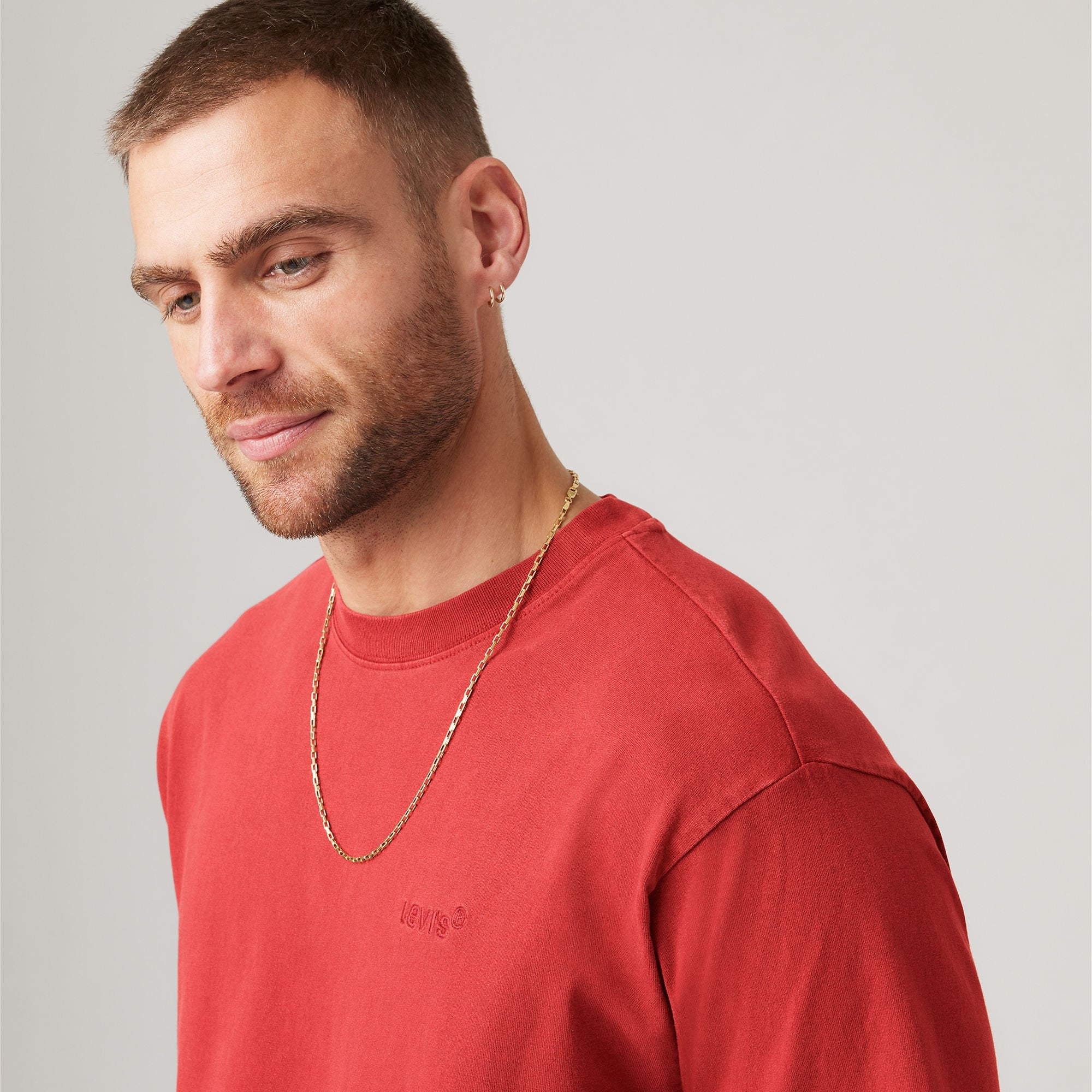 Levi's® Men's Red Tab Vintage T-Shirt - Red | Levi's TH