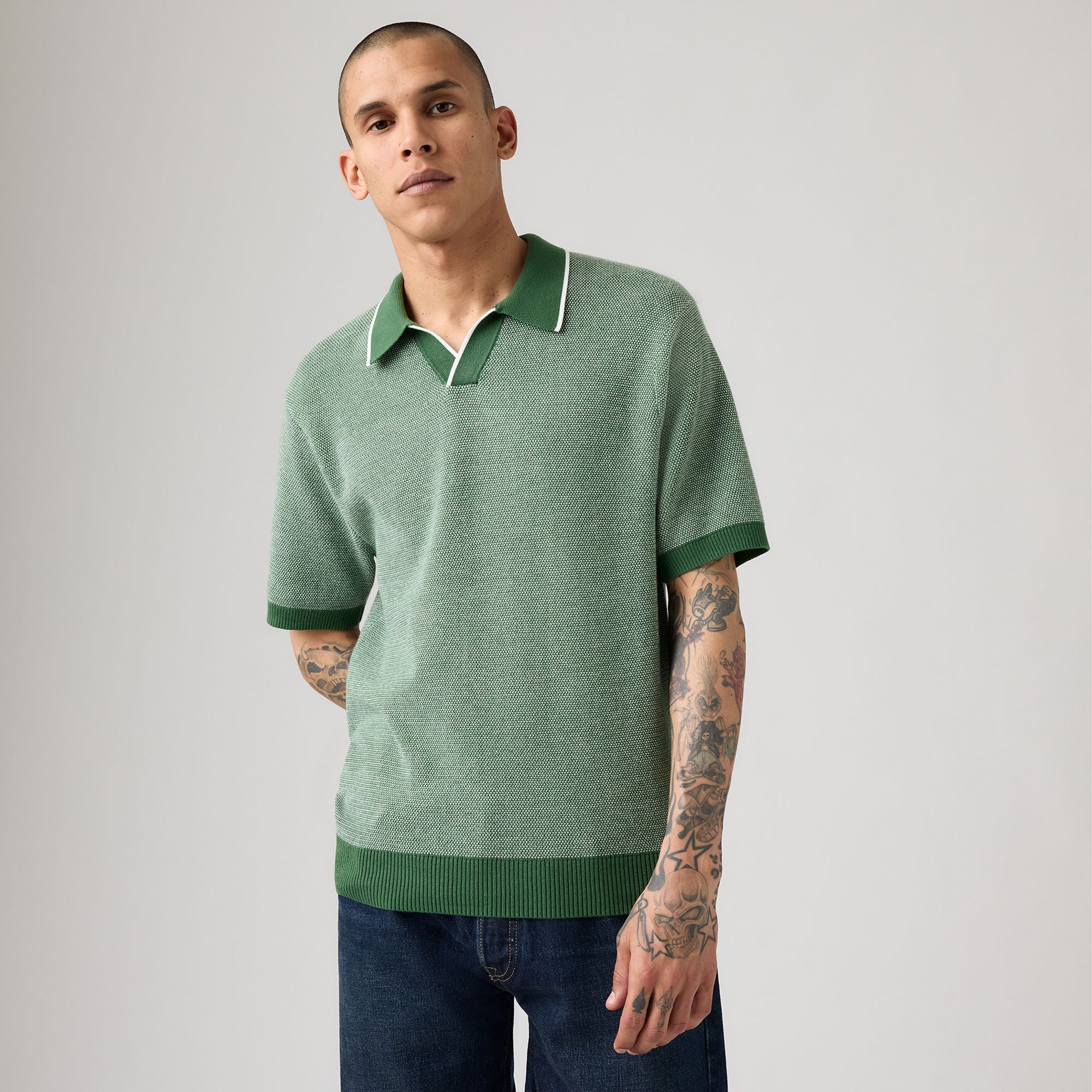 Levi's® Men's Skipper Knit Polo - Multicolour | Levi's TH